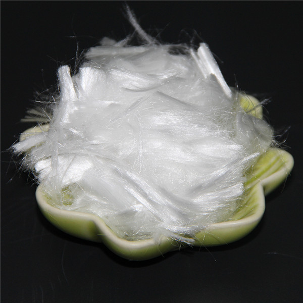 serat nilon monofilamen kekuatan tinggi 6mm untuk tulangan beton